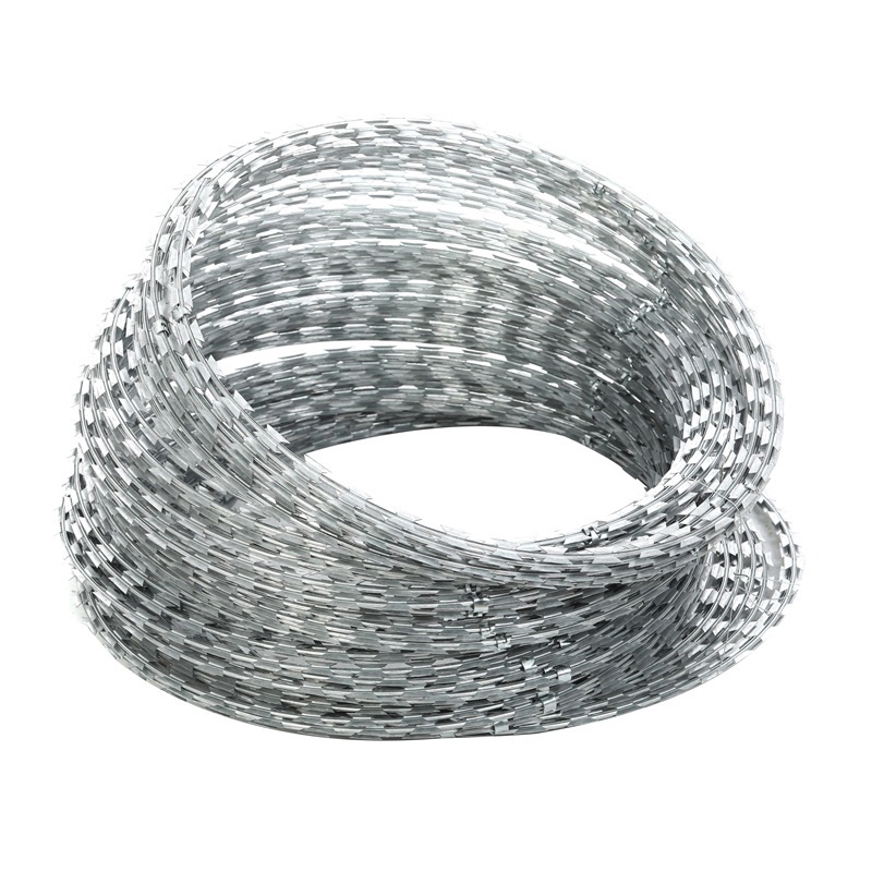 China Hot dipped/ galvanized Razor barbed wire factory and suppliers ...